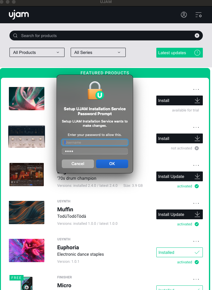 Silent Installation | UJAM App – UJAM
