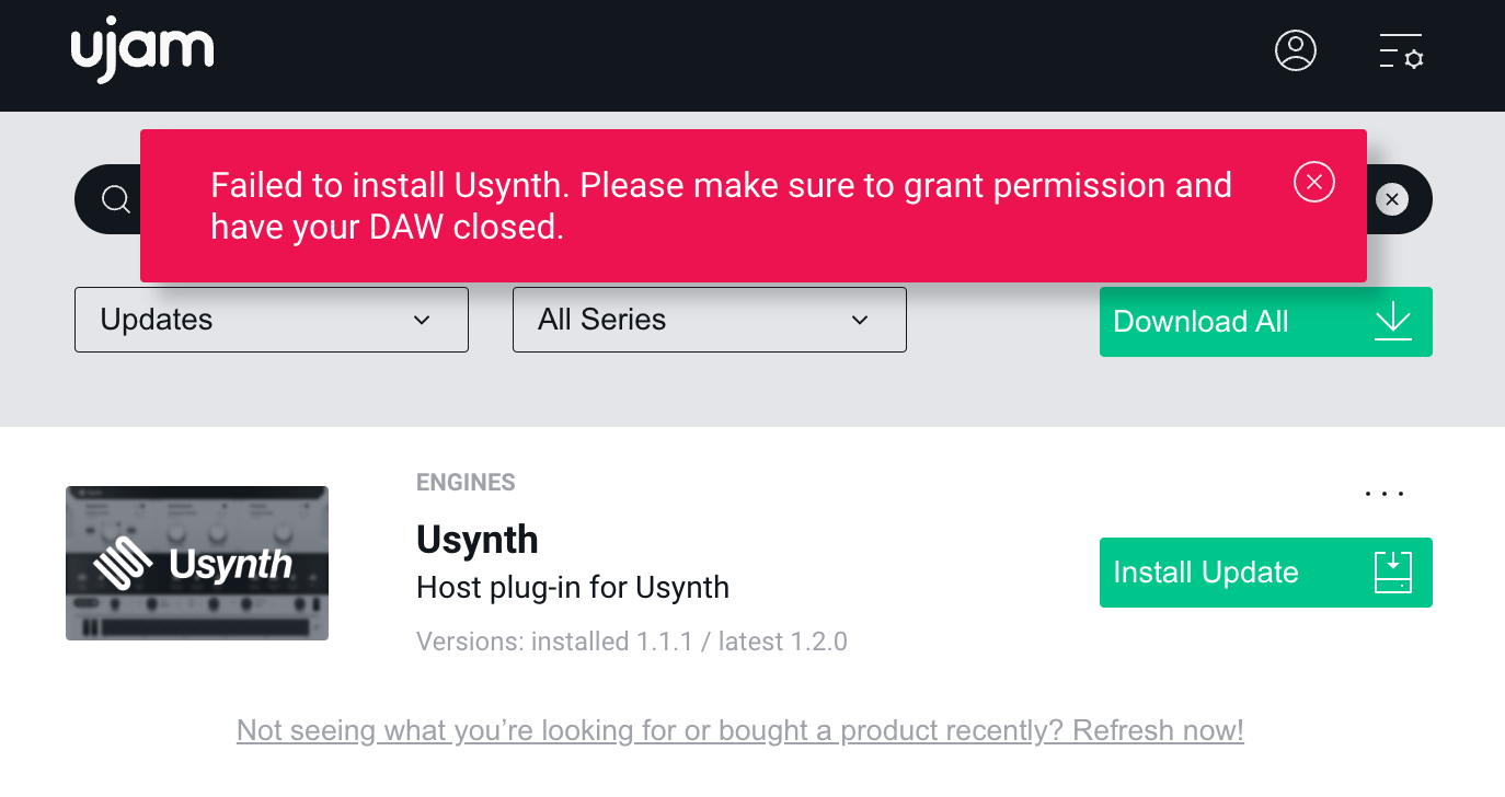 ダウンロード＆インストール時の問題 | UJAM App – UJAM Japan